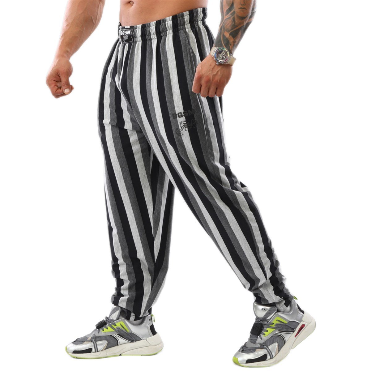 Big Sam BGSM Sommer Baumwoll-Baggyhose PNT1339 | Walk Like A Pro